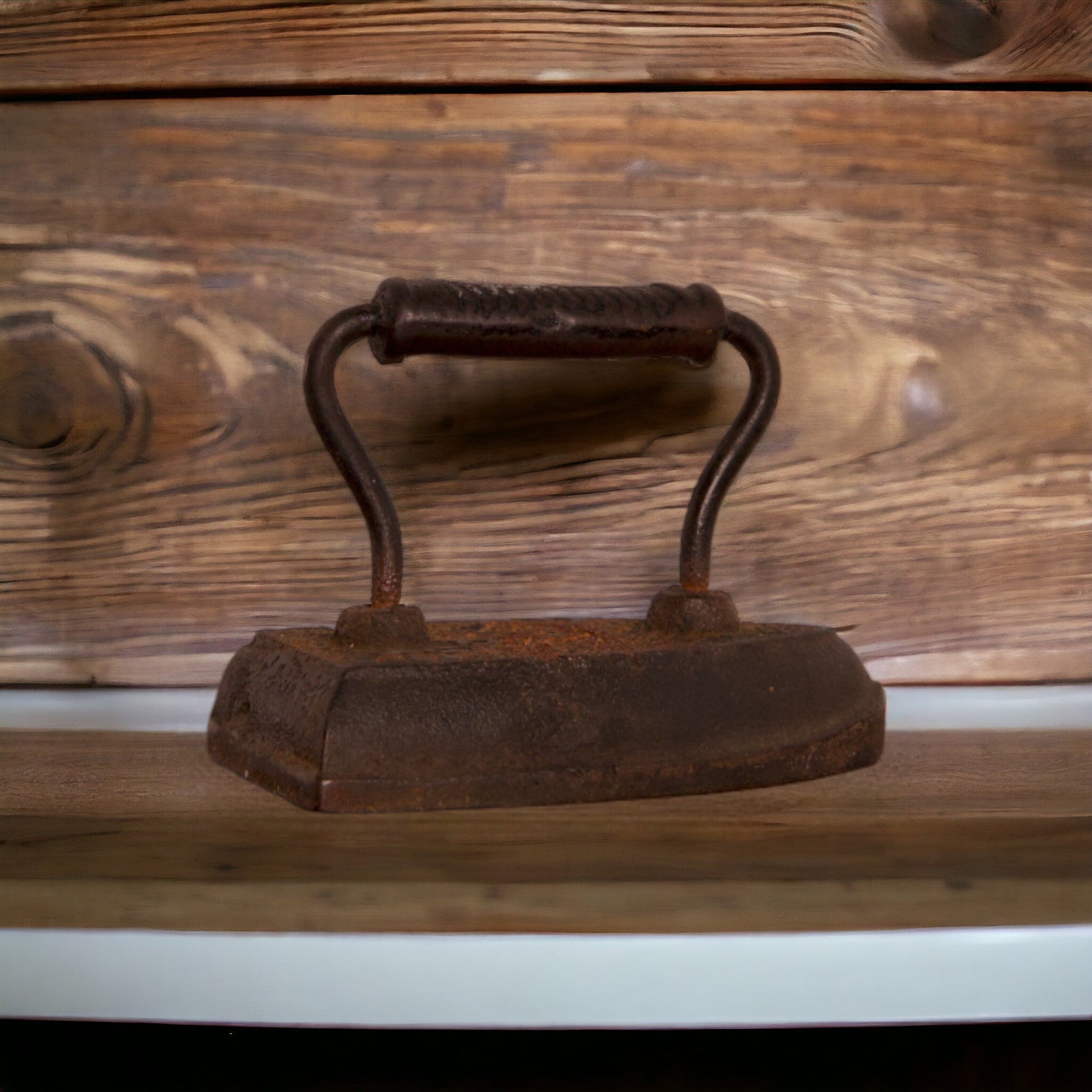 Home Antique Cast Iron Clothing Iron